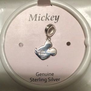 Disney | Jewelry | Nwt Genuine Sterling Mickey Mouse Charm Disney ...